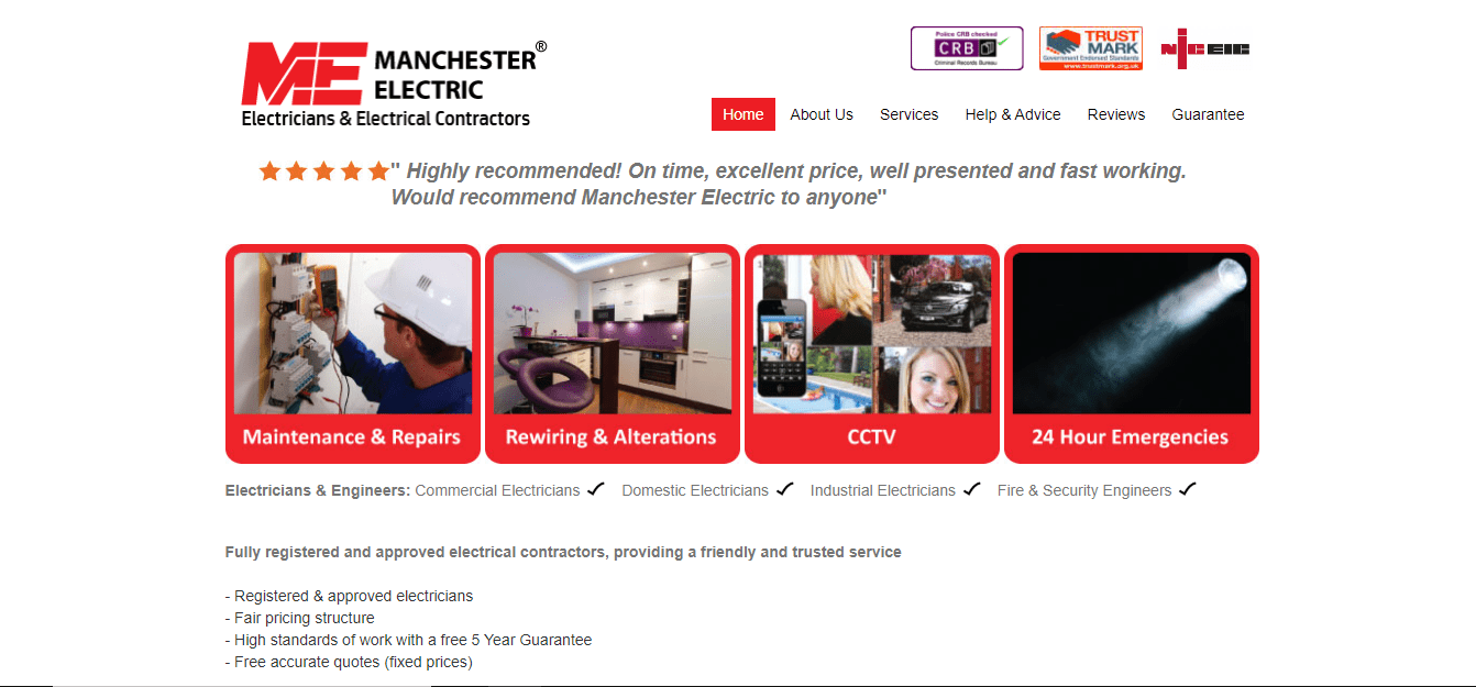 The Best Electricians Manchester [2026 ]