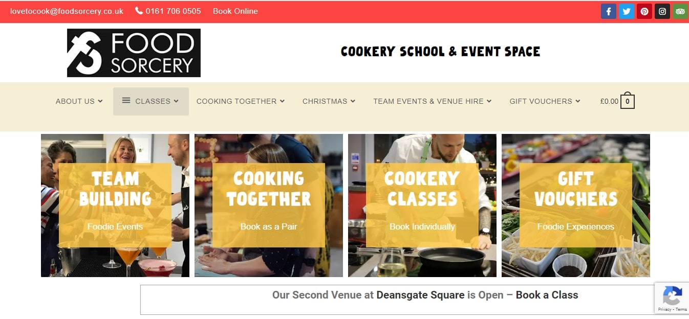 Top 5 Cooking Classes in Manchester [2026 ]