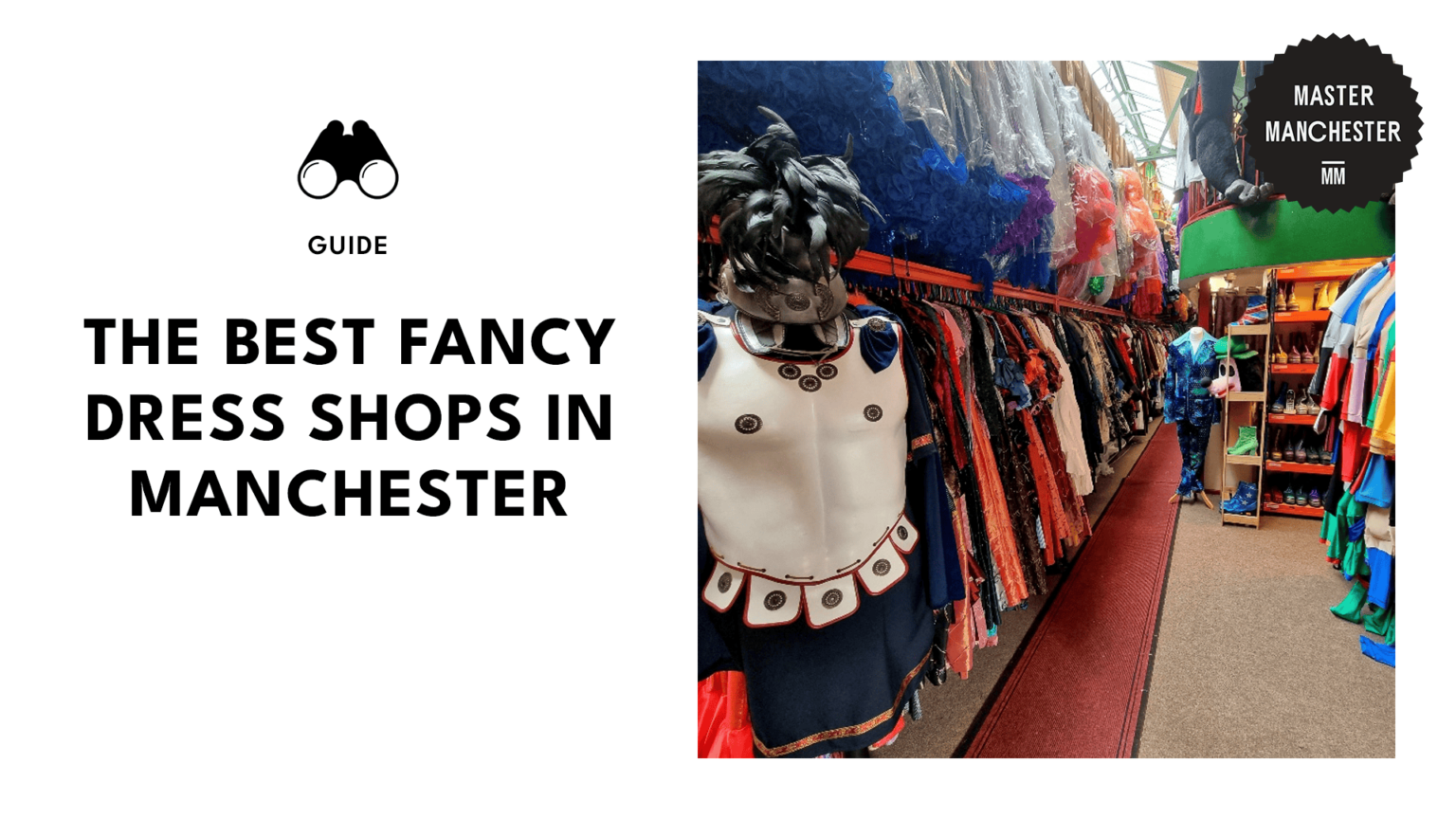 Manchester’s 10 Fancy Dress Shops for Every Occasion